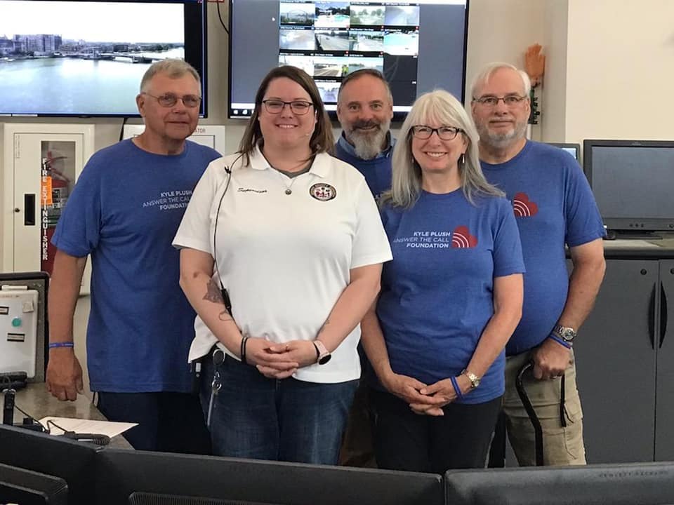 Visit to Brown County, Wisconsin 911 Center | Kyle Plush Answer the Call